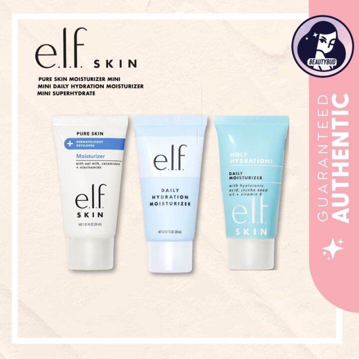 【COD】 ELF SKIN Mini Moisturizers [Holy Hydration Pure Skin Daily ...