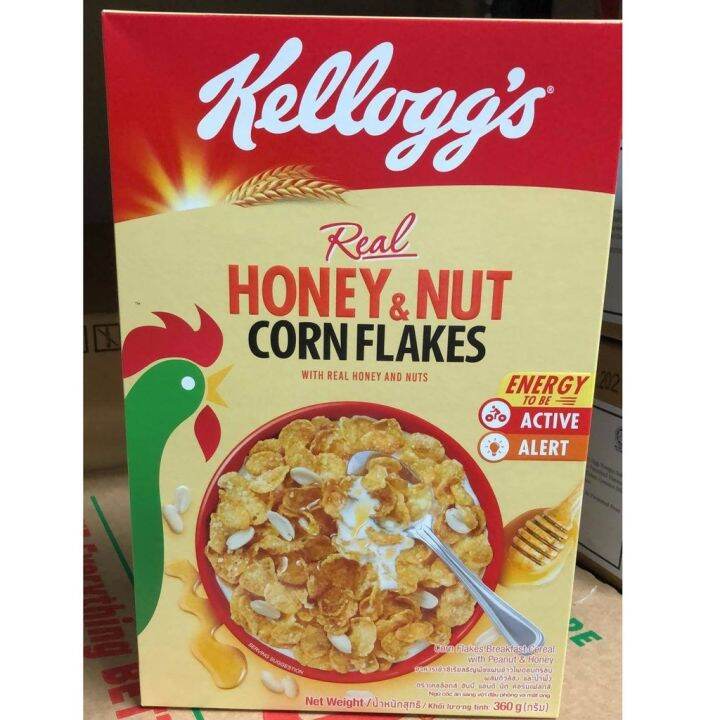 Kellogg's Real Honey & Nut Cornflakes 360g | Lazada Singapore