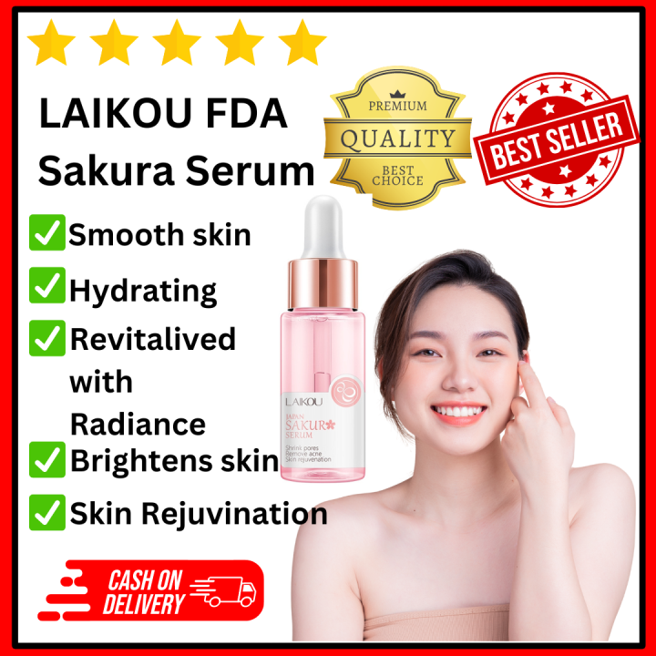 Japan Sakura Serum Cherry Blossoms Essence Serum, Pore Refining serum ...