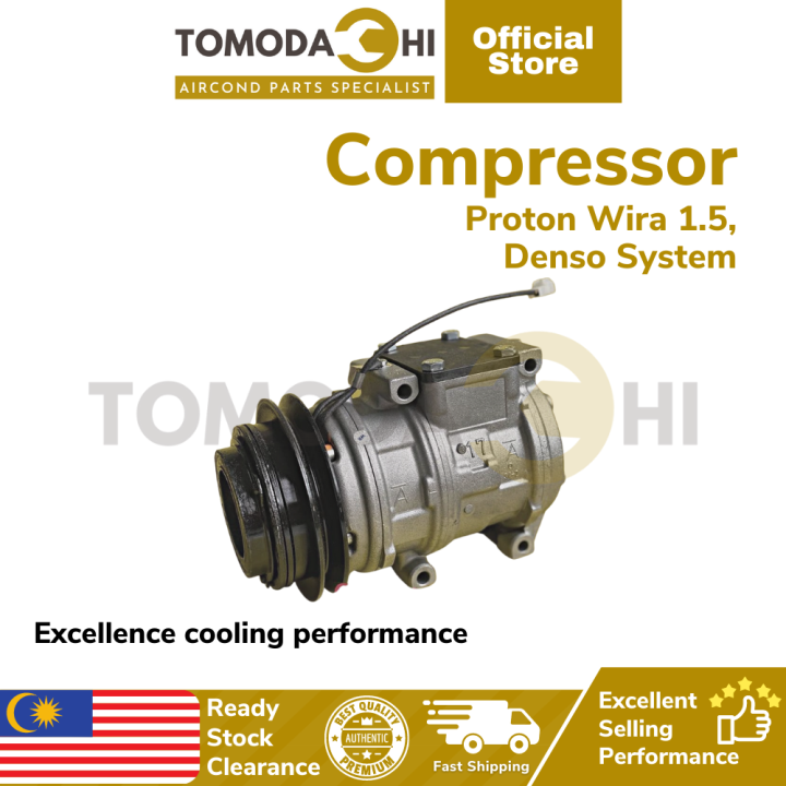Compressor, Proton Wira 1.5, Denso System. | Lazada