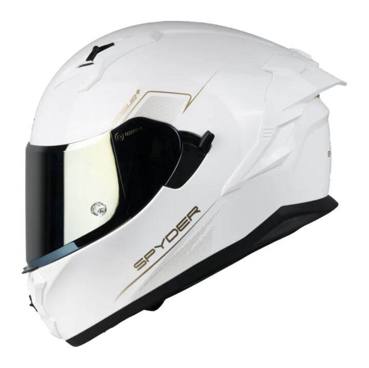 Spyder Full Face Helmet with Dual Visor Rogue+ PD (Free Clear Visor ...