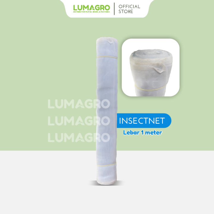 Insectnet Putih Lebar 1m Per Meter Jaring Hama Insect Net Greenhouse ...