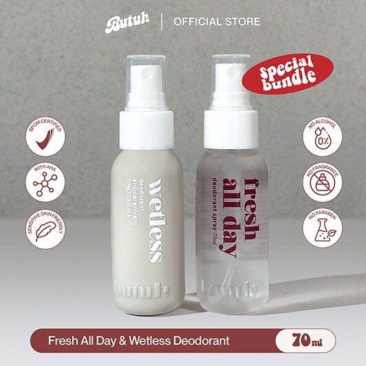 Butuh Deodorant Formula Terbaru/ Deodorant Spray / Antiperspirant ...