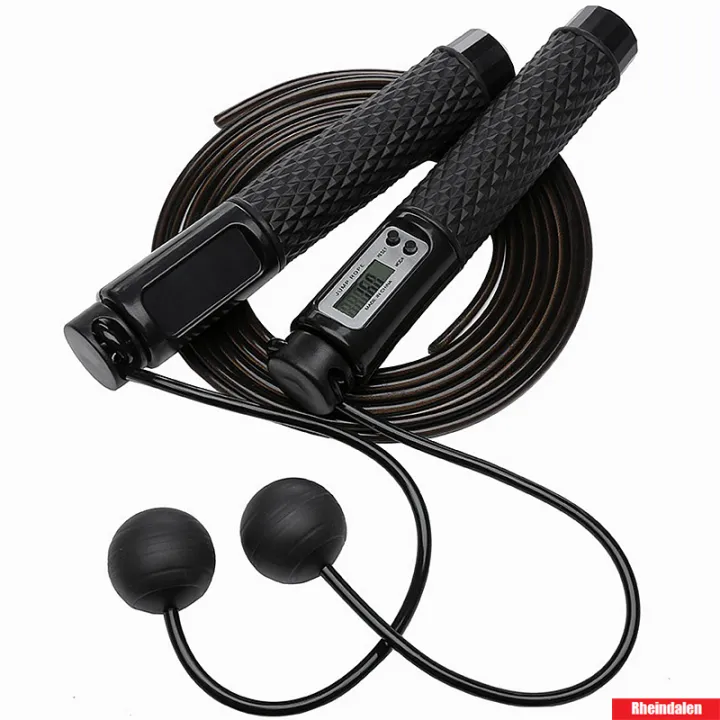 Dual-purpose professional intelligent electronic counting skipping rope ... Dual-purpose professional intelligent electronic counting skipping rope ...