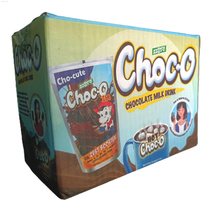 Cho-cute Zest-o Choc-O Chocolate Milk Drink for Kids Pambaon (Box of ...