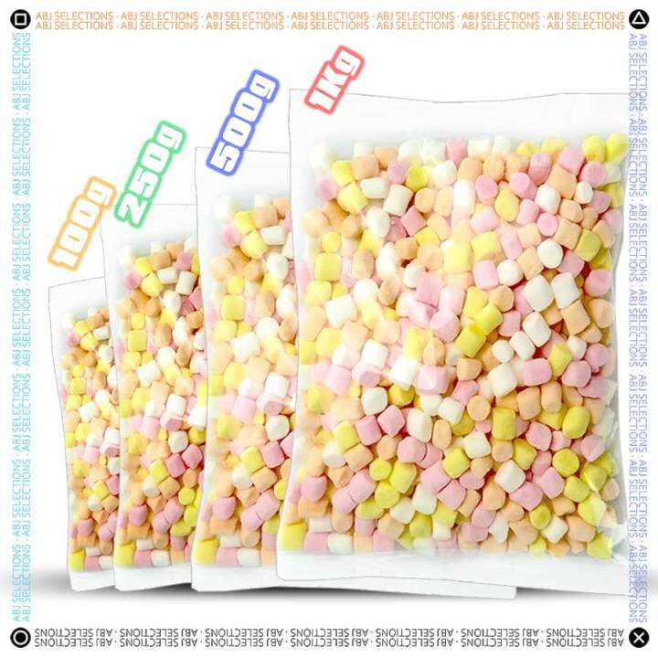 ABJ Selections Mini Marshmallows 1kg+ | Lazada PH
