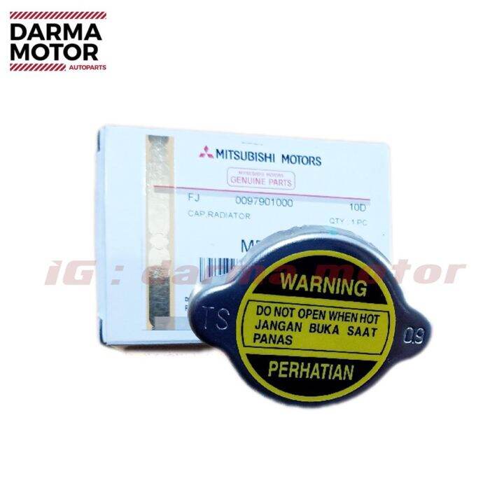 TUTUP RADIATOR ORI ASLI 0.9 LANCER GALANT ETERNA MIRAGE OUTLANDER ...
