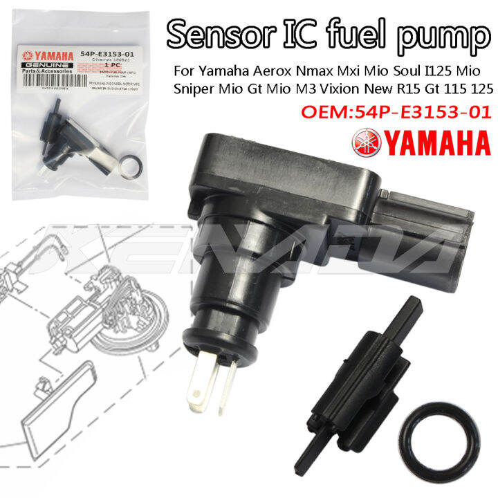 Genuine IC Part(Fuel Pump Assembly) Yamaha Aerox Nmax Mxi Mio Soul i125 ...