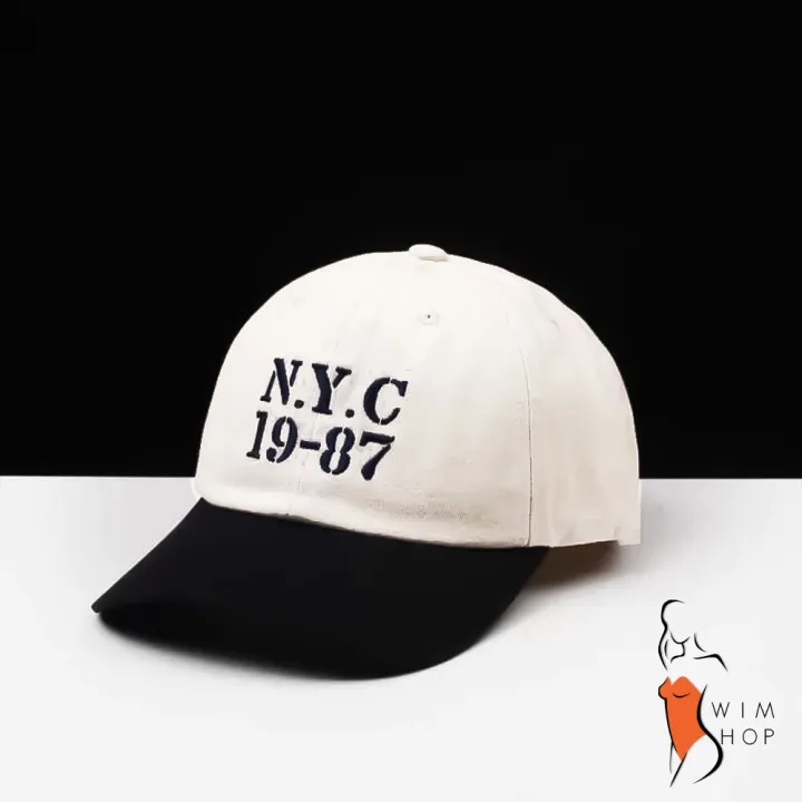 SS NYC 1987 Baseball Caps Stitching Color mz081 | Lazada PH