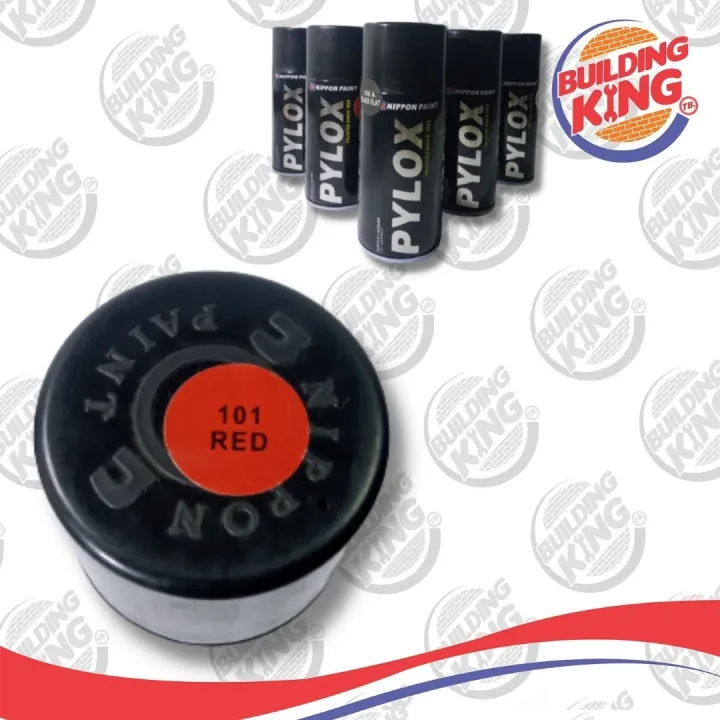Cat Pylox Premium 300cc 101 Red Cat Semprot Pilox Merah Nippon Paint ...