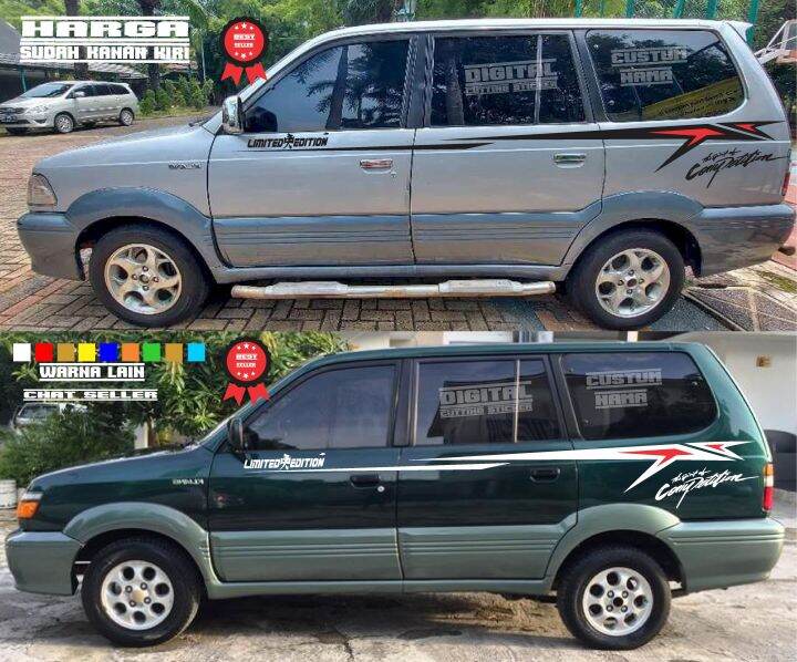 Stiker Mobil Kijang Krista Super Stiker Body Kijang Super Stiker Kijang ...