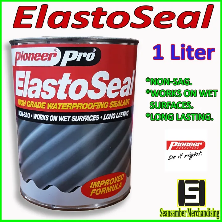 Pioneer Elastoseal High Grade Waterproofing Sealant 1 Liter | Lazada PH