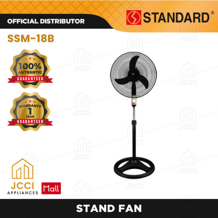 Standard Stand Fan 18" Banana Blade SSM 18B | Lazada PH