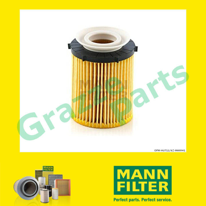 100% Original Mann Oil Filter HU711/6Z HU 711/6 Z OX982D for Mercedes Benz GLB X247 250 35 ...
