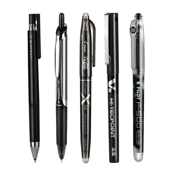 Japan pilot Baile Black Pen Collection Gel Pen Set P500/V5/g1 Juice Pen ...