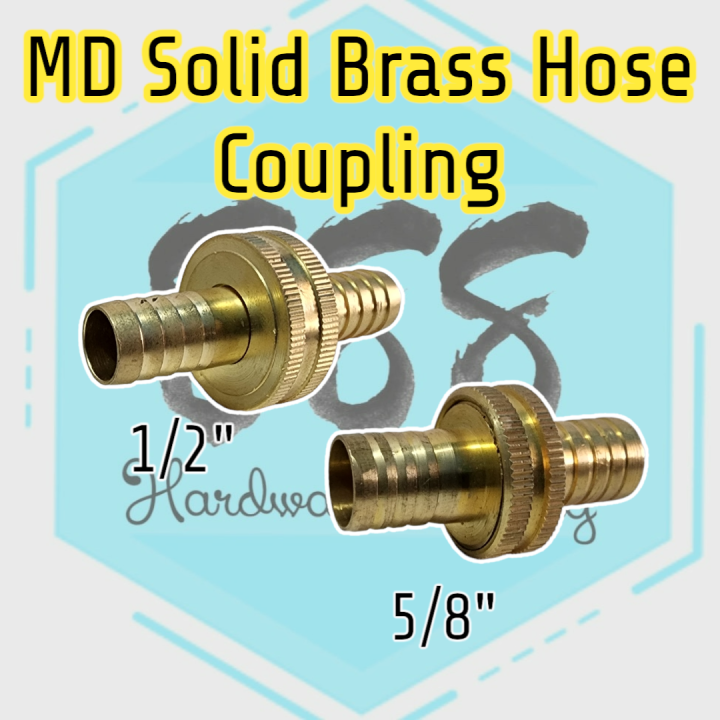 MD Solid Brass Hose Coupling | Lazada PH