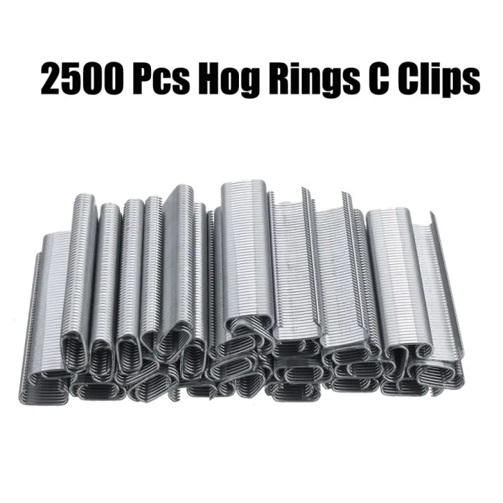 2500pcs Hog Rings C Clips For Mesh Cage Wire Aviary Netting | Lazada PH