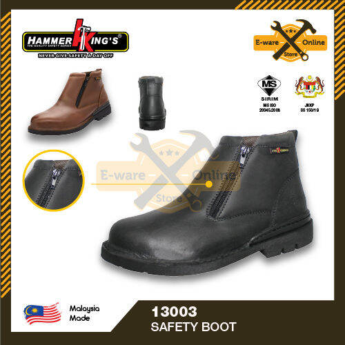 Hammer King's 13003 Safety Shoe Hammer King Safety Boot Boots for Men ...
