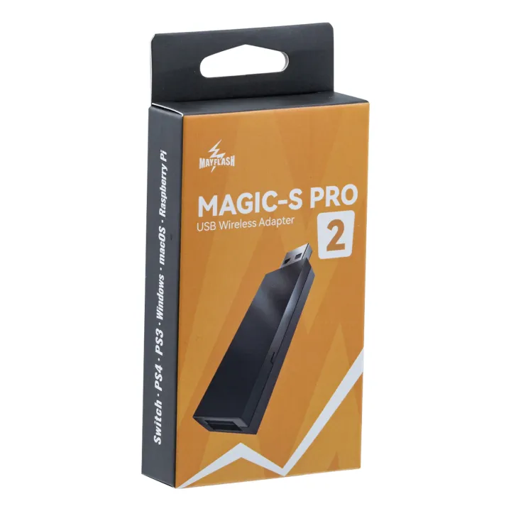 Mayflash MAGIC-S PRO 2อะแดปเตอร์ USB,ไร้สายบลูทูธสำหรับ PS4/สวิตช์ ...