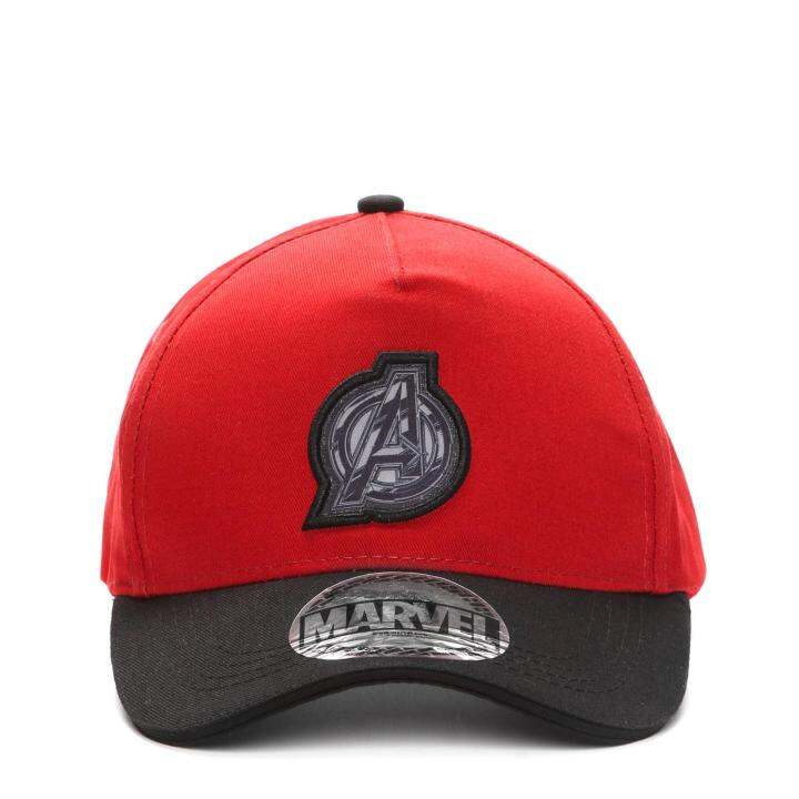Marvel Boys Avengers Logo Baseball Cap in Red | Lazada PH