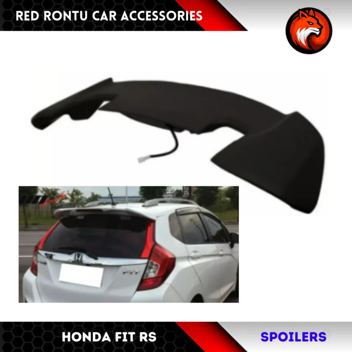 2014-2019 Honda Jazz Fit RS Style Spoiler Fit/Jazz Rear Wing -Body Kit ...