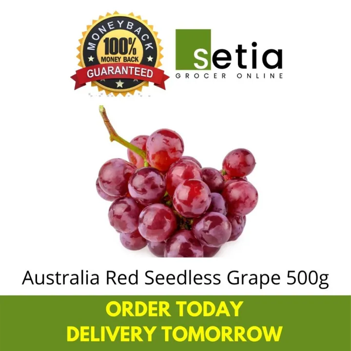 Red Seedless Grape 500g | Lazada
