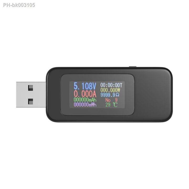 USB Tester DC 4-30V Digital Voltmeter Amperimetro Current Voltage Meter ...