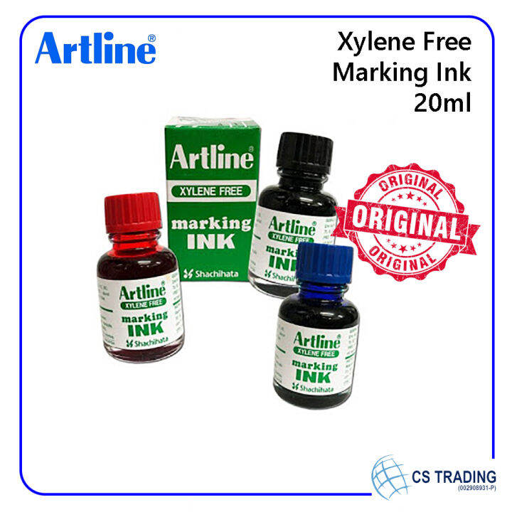 Artline 20ml Permanent Marker Refill Ink / Marking Ink For Artline 70 ...