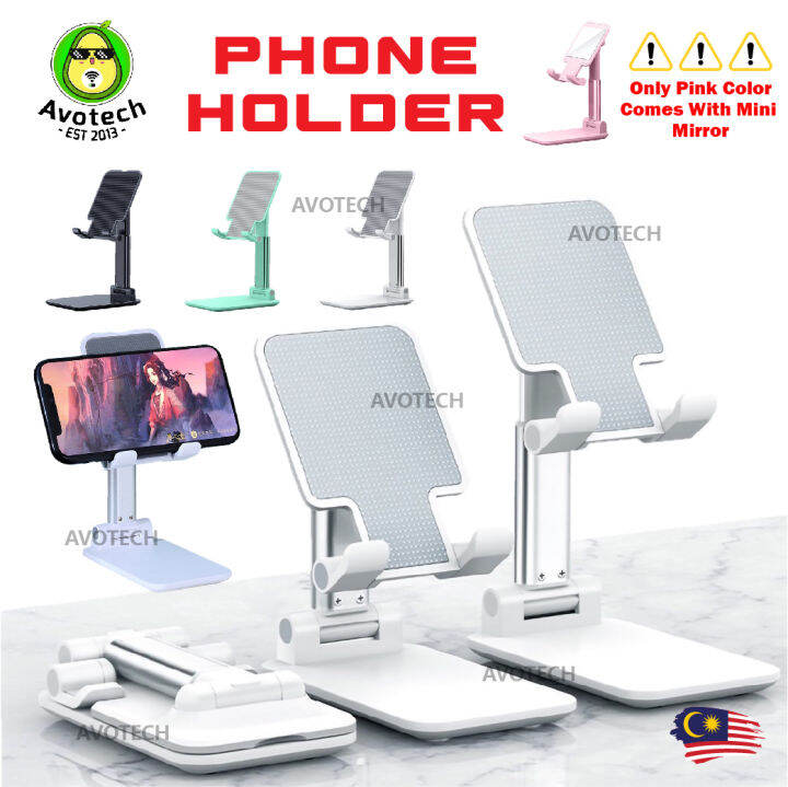 Awotech Handphone Stand Phone Stand Foldable Phone Stand Holder Mobile ...
