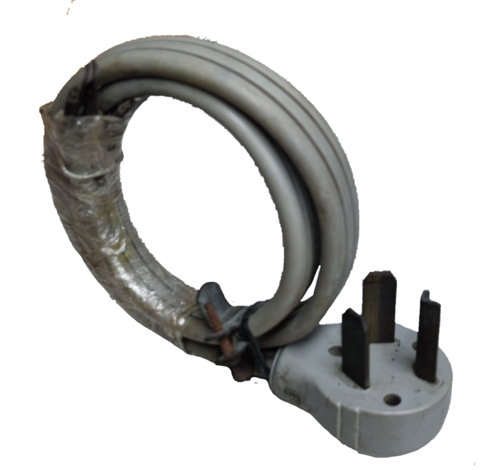 Power Cord L Type Ground with 2 Slant PIN | Lazada PH