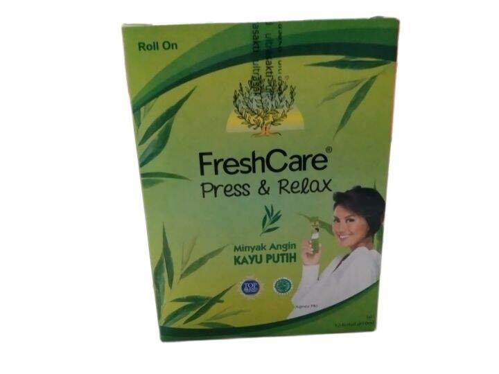 FreshCare Press and Relax Minyak Kayu Putih - 1 Box isi 12 | Lazada ...