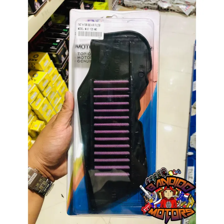 WASHABLE AIR FILTER [Mio i 125/ Mio Soul i 125] | Lazada PH