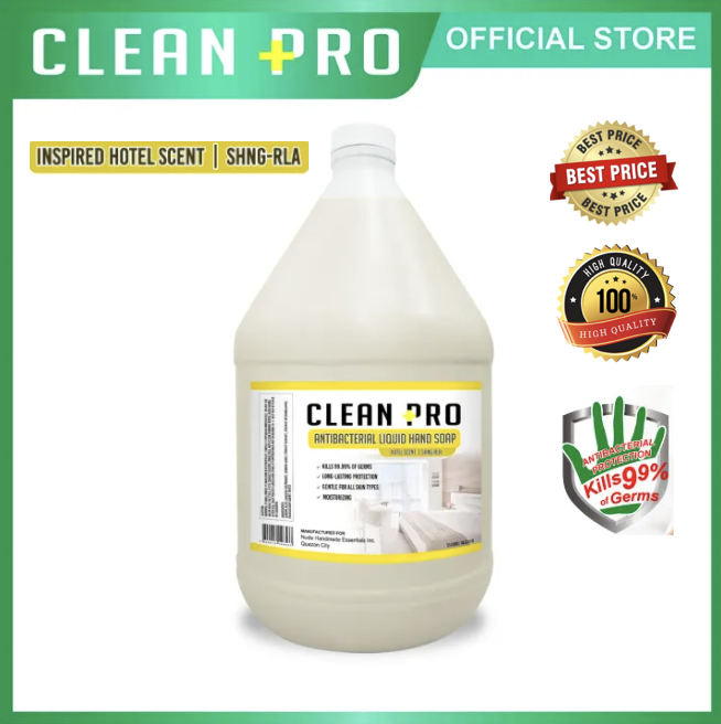 Clean Pro Hand Soap Hotel Series Shng-Rla Scent 1 Gallon | Lazada PH