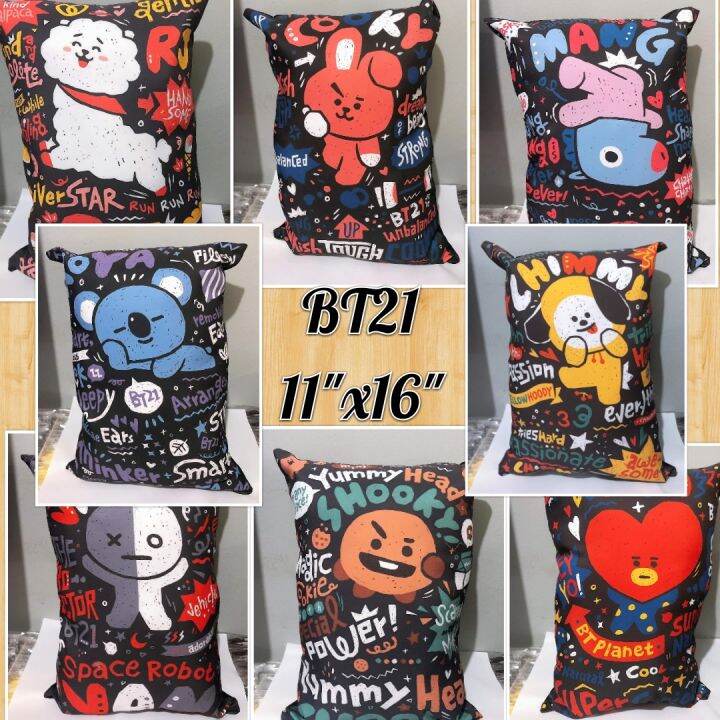 BT21 Washable Face Pillow (11"x16") | Lazada PH