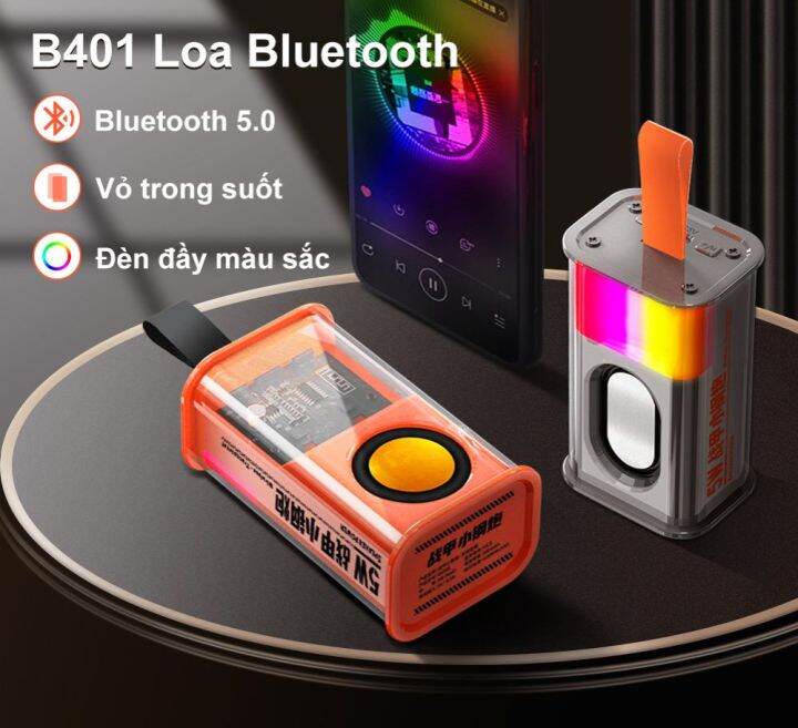 Loa Bluetooth Mini, Loa Mini Steel Cannon, Loa Bluetooth Mini mạnh mẽ ...