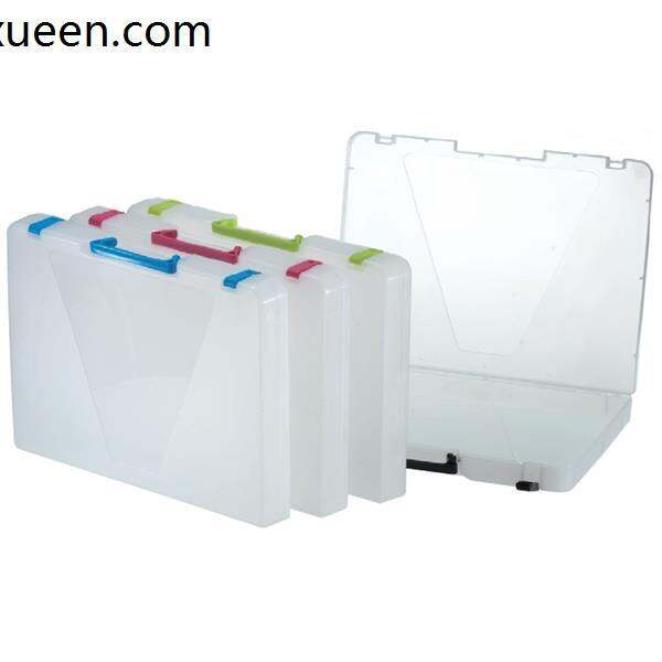 【READY STOCK】 ♗Yamada Carry File Case with Handle A4, Hard Plastic ...