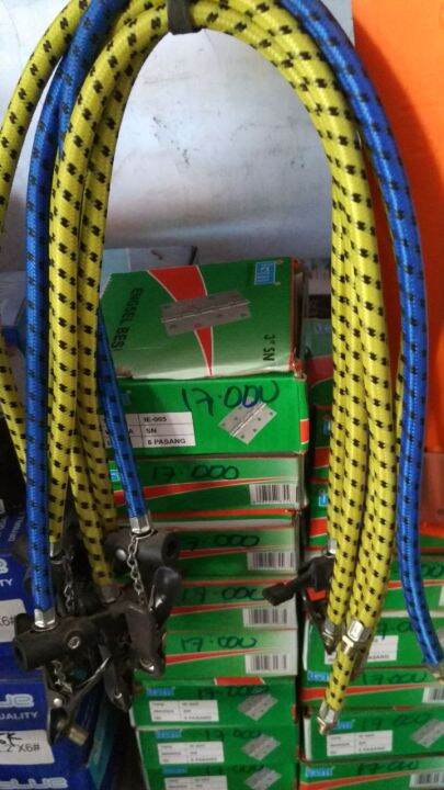 SELANG POMPA BAN ANGIN MODEL JEPIT TEKUK BISA UNTUK SEPEDA ATAU MOTOR ...