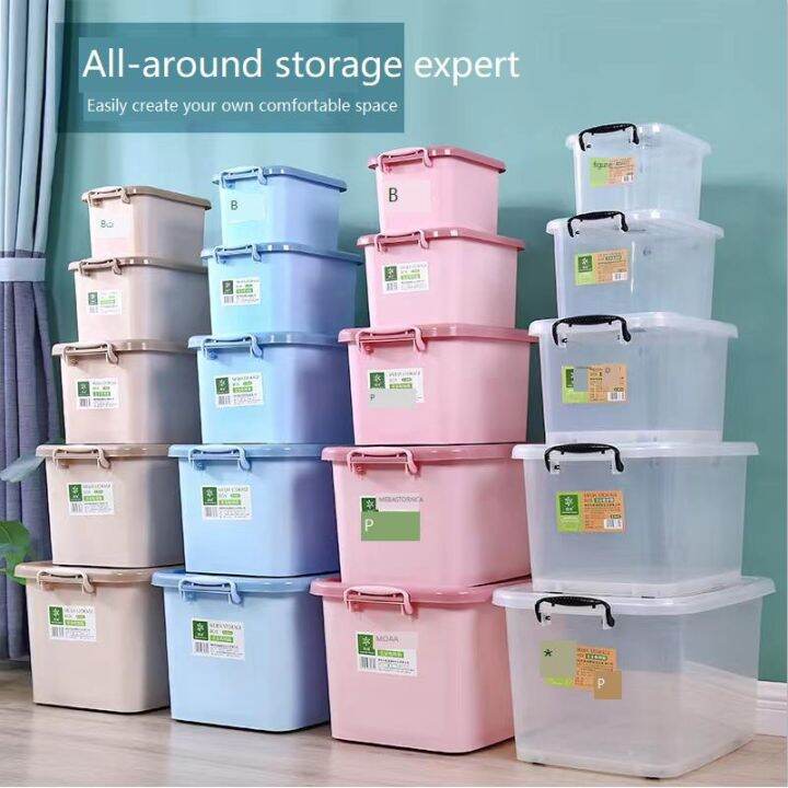 Multi-purpose Plastic Conner Storage Box Space Saver Portable Box with ...