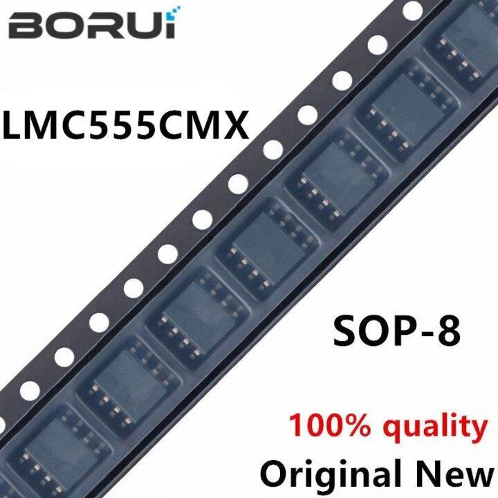 10pcs/lot LMC555 LMC555CMX LMC555 LMC555CM SOP-8 CMOS Timer IC WATTY Electronics | Lazada.co.th