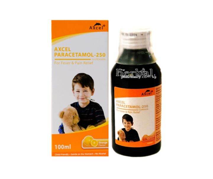 Axcel Paracetamol 250 Suspension 100ml | Lazada Singapore