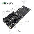 Dustation Dev Kit V1.3 บอร์ดเซ็นเซอร์วัดฝุ่น PM2.5 พร้อม ESP32 และ PMS7003 | Lazada.co.th