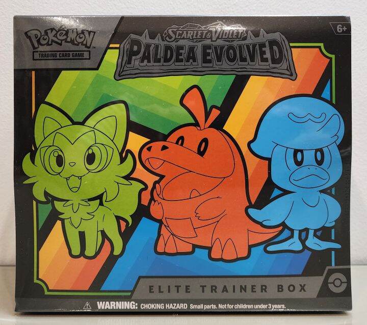 Pokemon TCG Scarlet & Violet Paldea Evolved Elite Trainer Box | Lazada PH