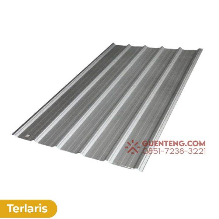 Genteng Metal Gelombang Taso Sakura Mx 35 Jaguar Silver (Mto) | Lazada ...