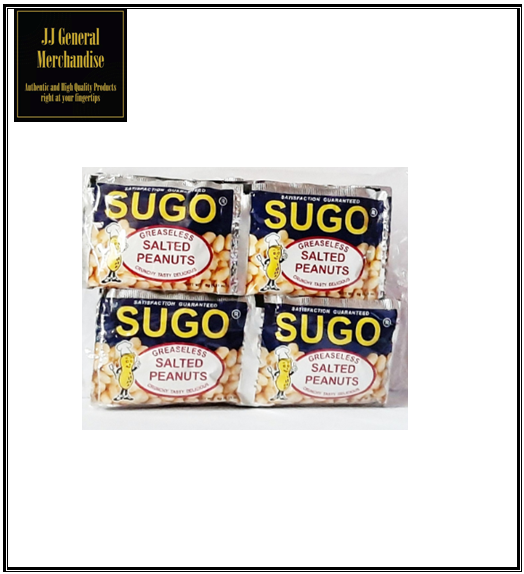 Sugo Greaseless Salted Peanuts 6g 1 Pack 20pcs | Lazada PH