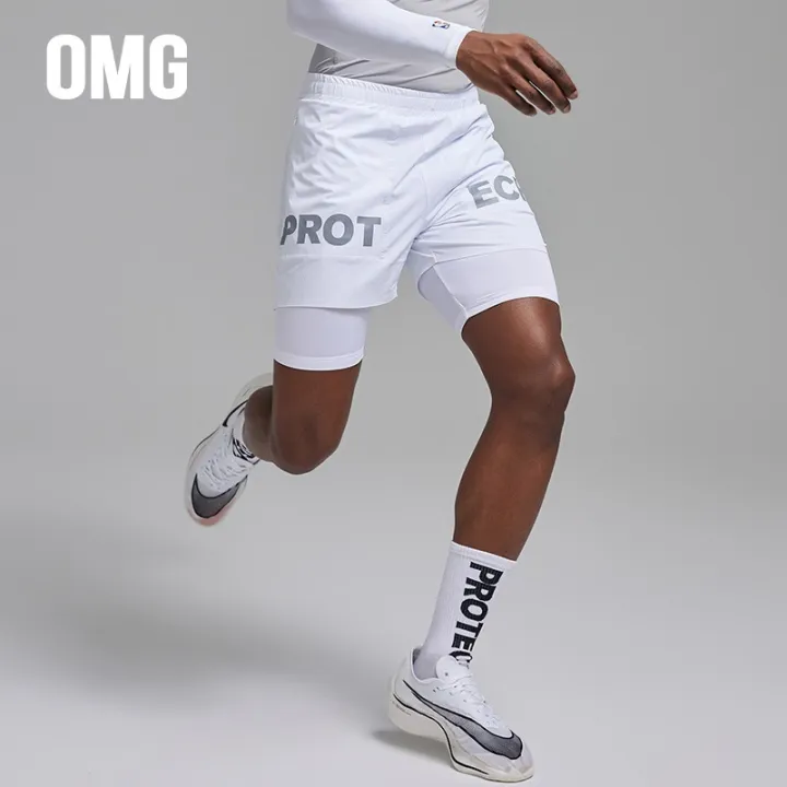 OMG PRO advanced series are lined with running speed dry sports shorts ...