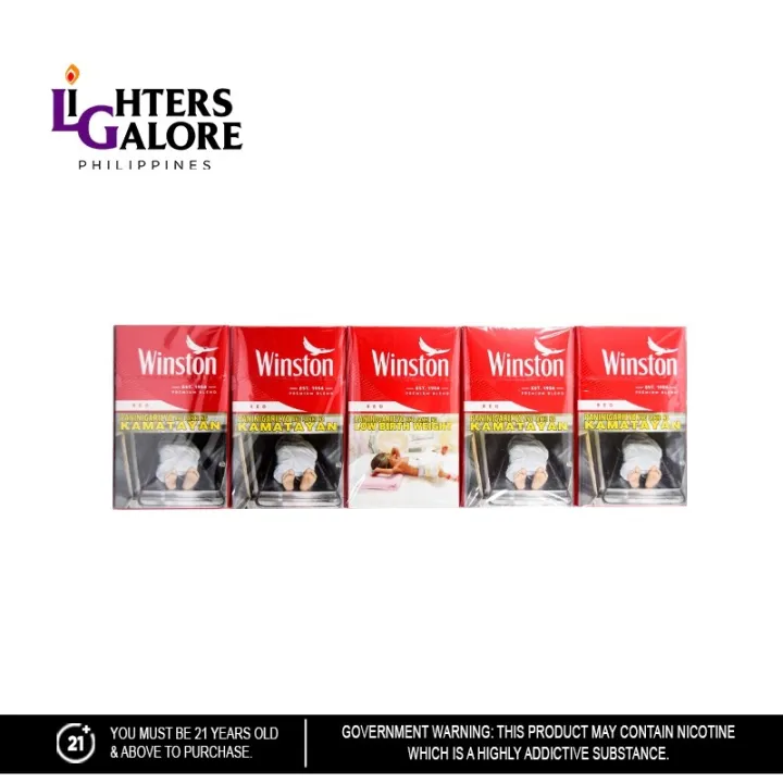 Winston Red Ream by Lighters Galore | Lazada PH