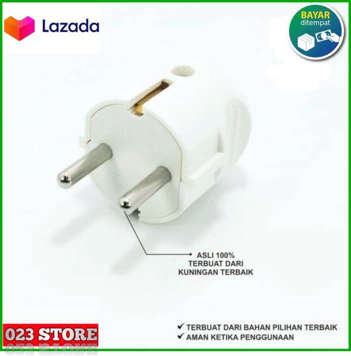 STEKER ARDE BULAT / KEPALA COLOKAN MATA 2 SNI TEMRURAH | Lazada Indonesia