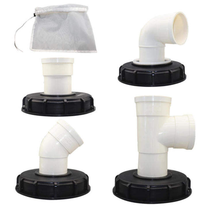 IBC Tote Drain Filter IBC Tote Fittings Set 4590 Elbow Leakproof Brass ...