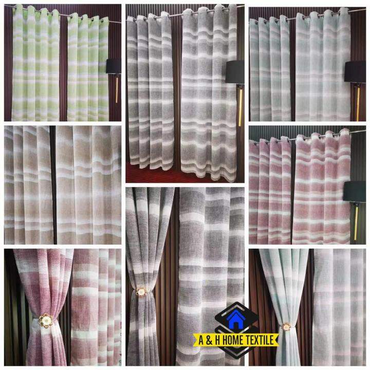 KURTINA/Lace Curtain Modern Simple linen Tulle Curtains For Living Room ...