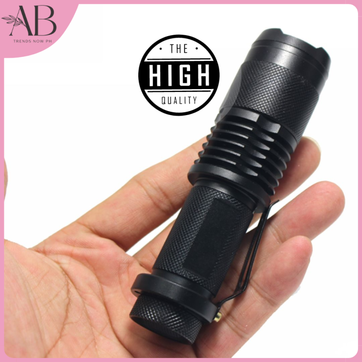 ABTrendsNowPH Ultra Bright Mini Tactical Flashlight Perfect For ...